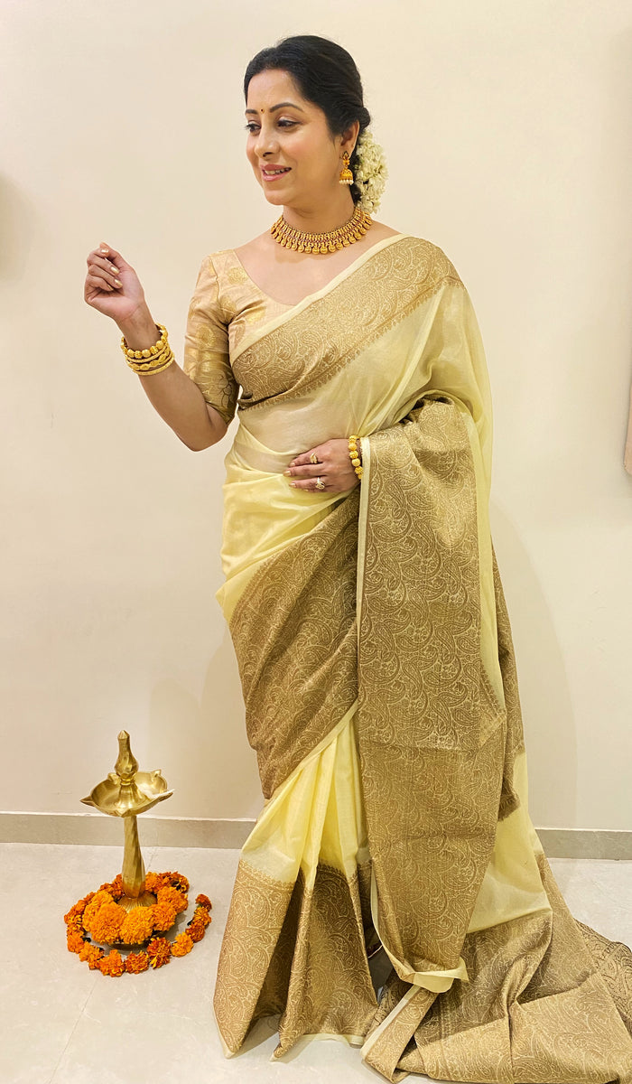 Kani Creamish White – Kovaipattu